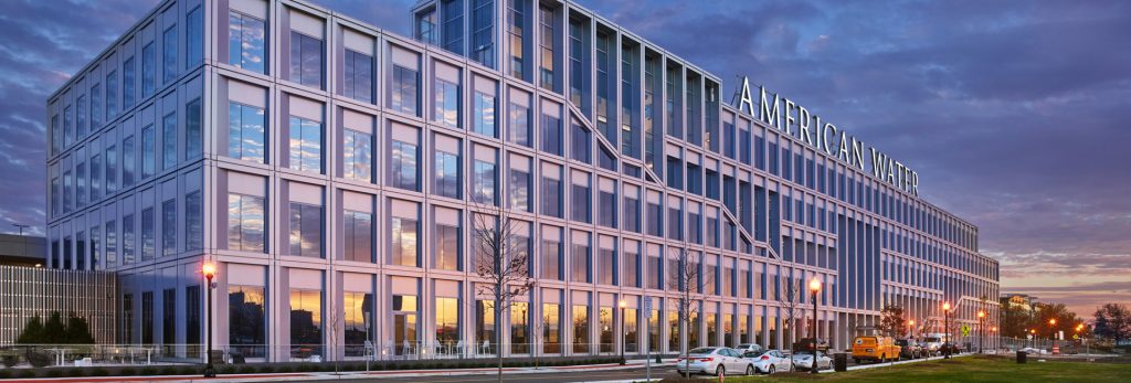 American Water Headquarters - Corporate Base Building Construction | LF ...