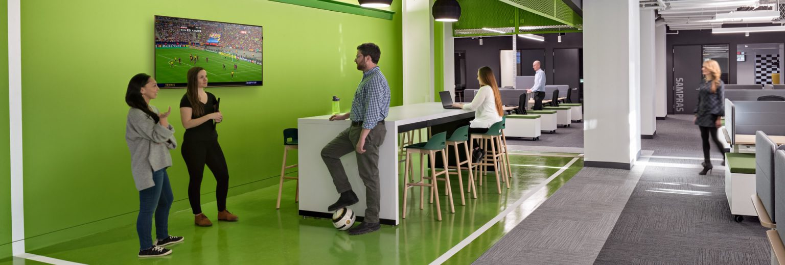 DraftKings - Corporate Interiors Construction | Structure Tone