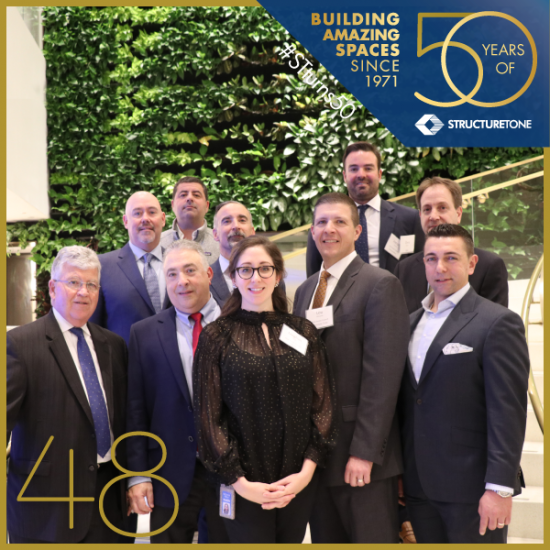 Structure Tone 50th Anniversary - STO Building Group